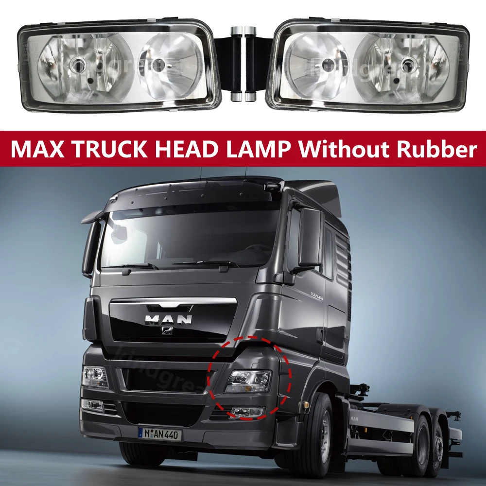 1PCS-Head-Lamp-For-Truck-MAN-TGX-TGS-TGL-Series-E-APPROVE-81251016460 ...