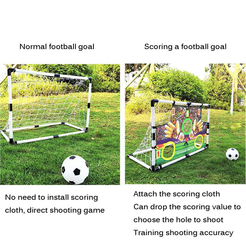 Kids Scoring Soccer Goals