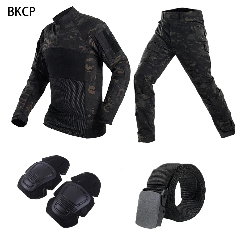 Trajes-t-cticos-para-hombre-camisas-de-combate-uniforme-Tops-t-cticos ...