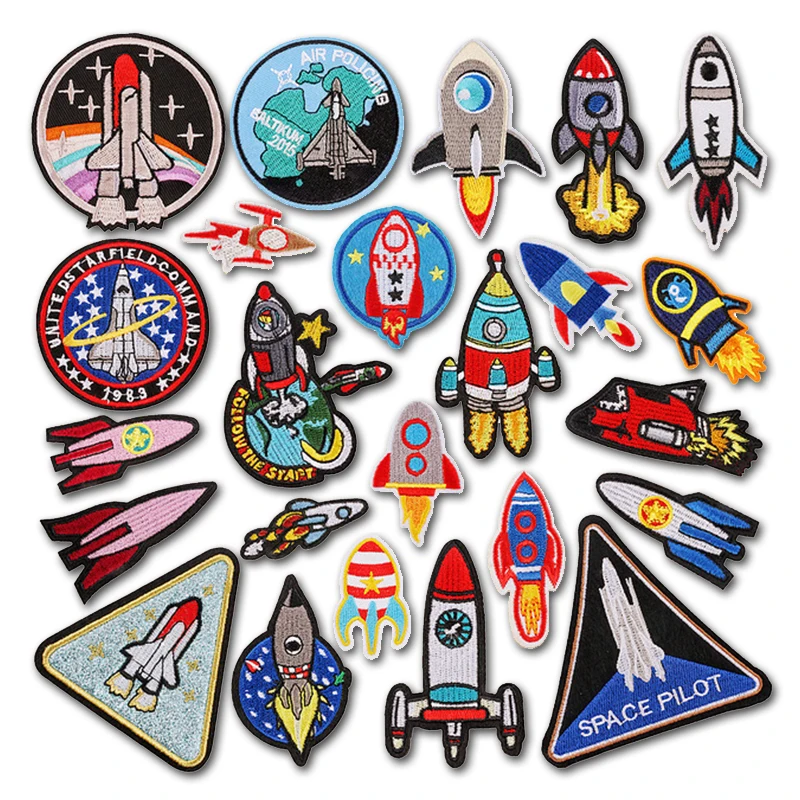 Space Rocket Patch