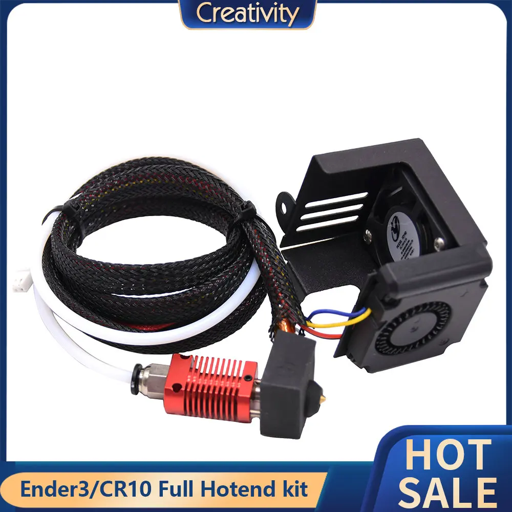 CR10/Ender 3/Ender 5 stampante 3D Kit completo di Hotend Kit estrusore con blocco di ...
