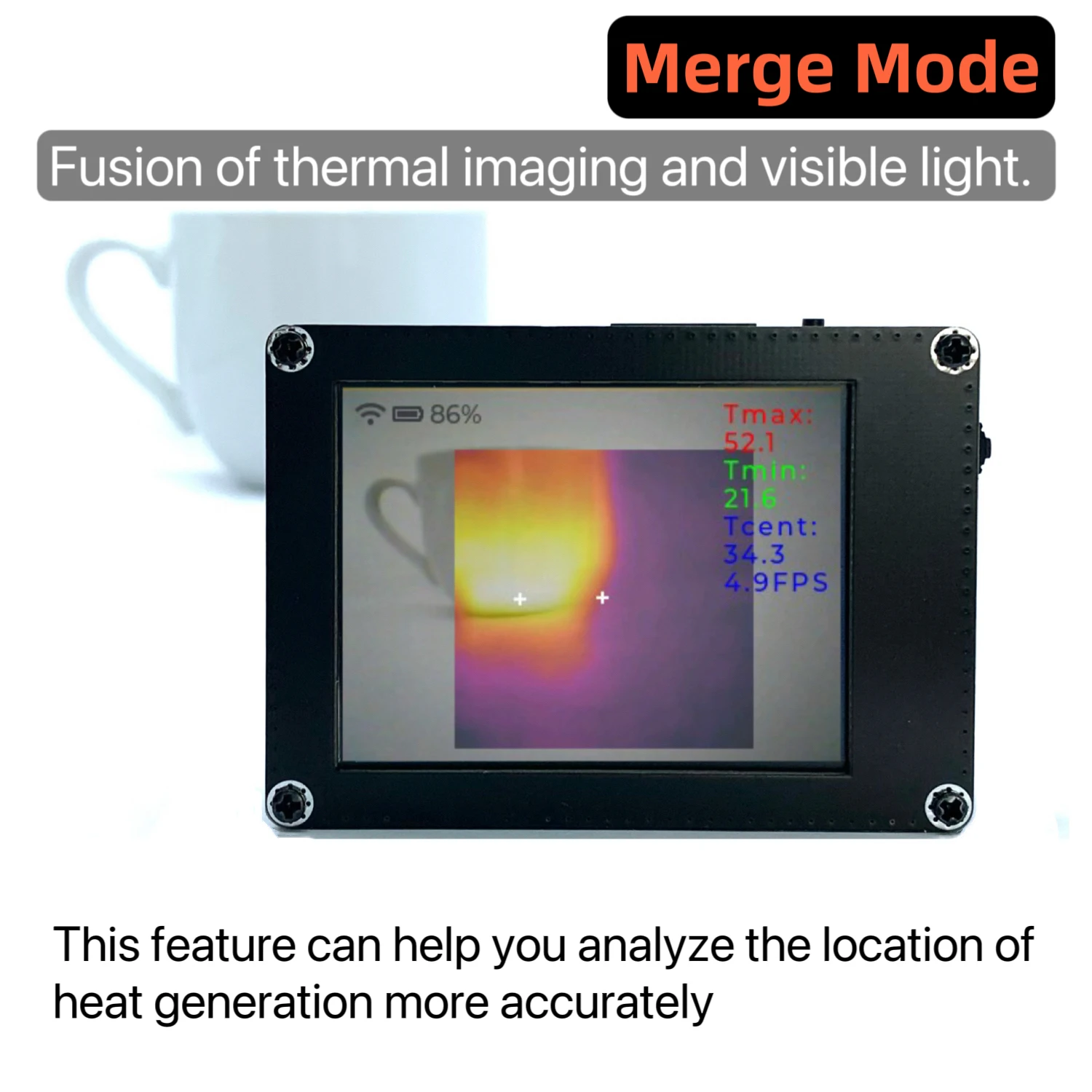 Industrial-Infrared-Thermal-Imaging-Camera-Thermal-Imgaer-with-Visible-Light-Lens-Thermometer ...