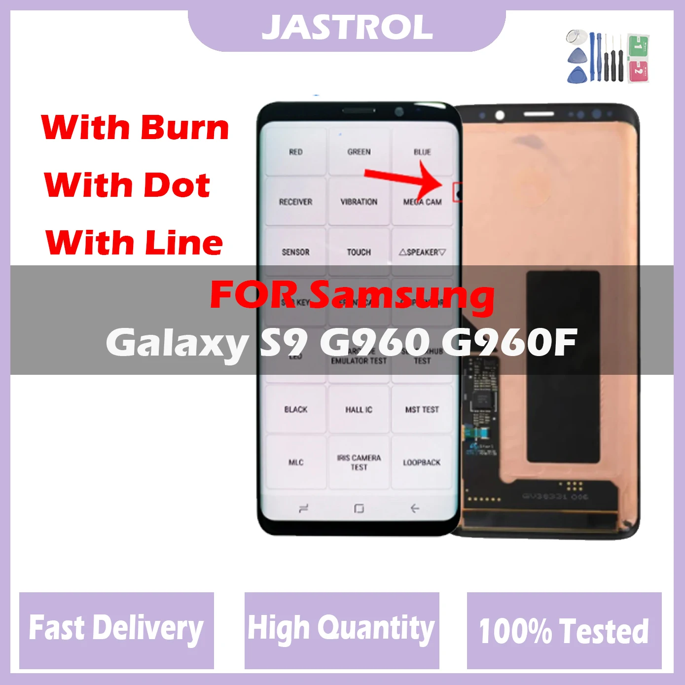 Original-Super-Amoled-LCD-Display-For-Samsung-Galaxy-S9-LCD-G960-G960F ...