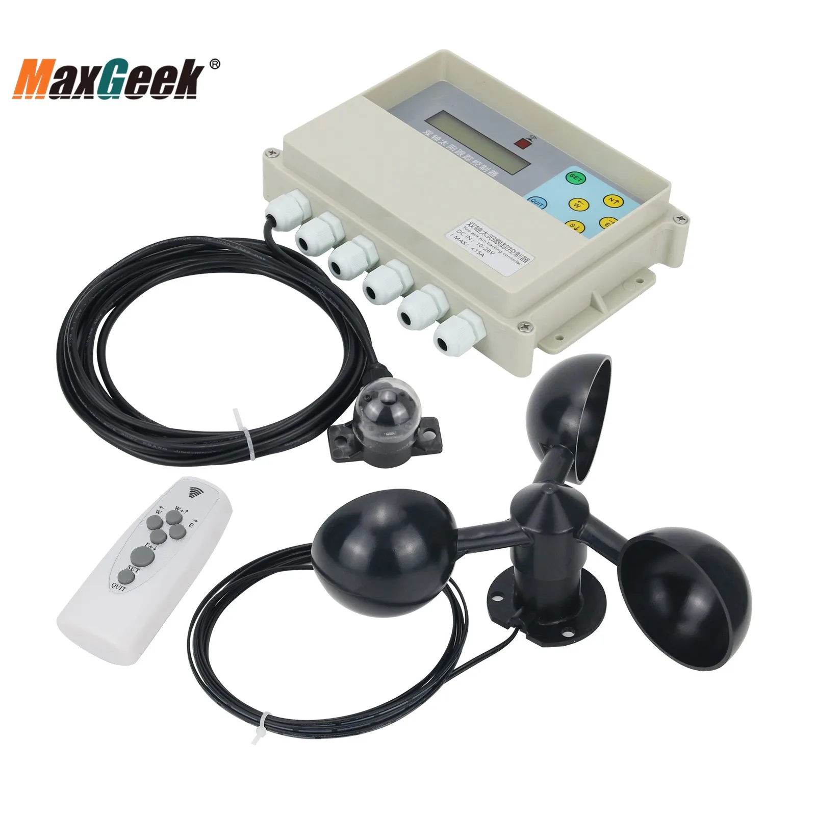 Dual-Axis-Solar-Tracker-Controller-Sun-Tracker-Sun-Automatic-Tracking ...