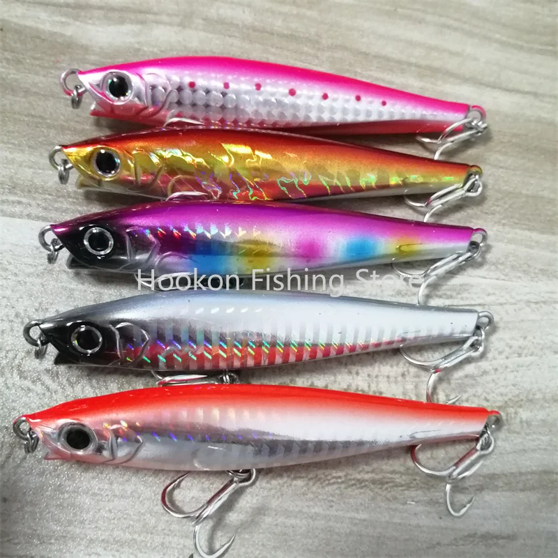 30-Pcs-95mm-40g-Sinking-Fishing-Lure-Hard-Plastic-Minnow-Wobbler-Fishing-Trout-Lure-Artificial ...