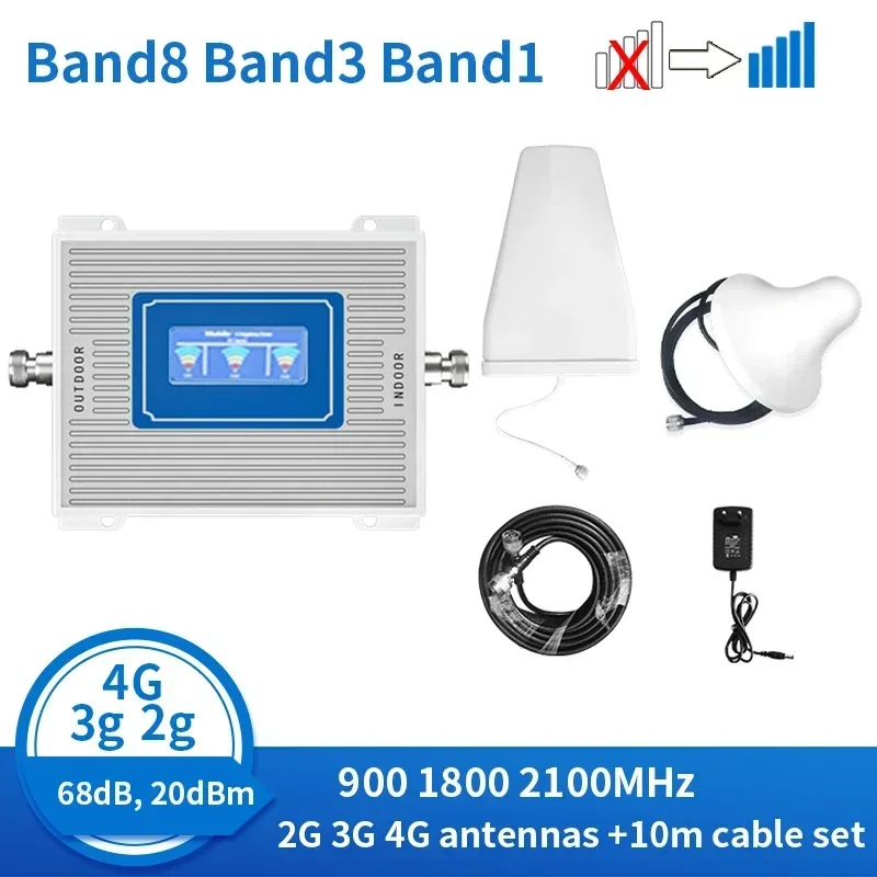 Band8-Band3-Band1-Europe-GSM-900-LTE-1800-2100-Mhz-Signal-Booster ...