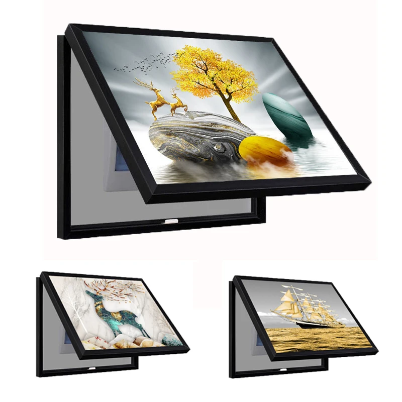 Electric-Meter-Box-Decorative-Painting-Power-Box-Cover-Switch-Box-Hide ...