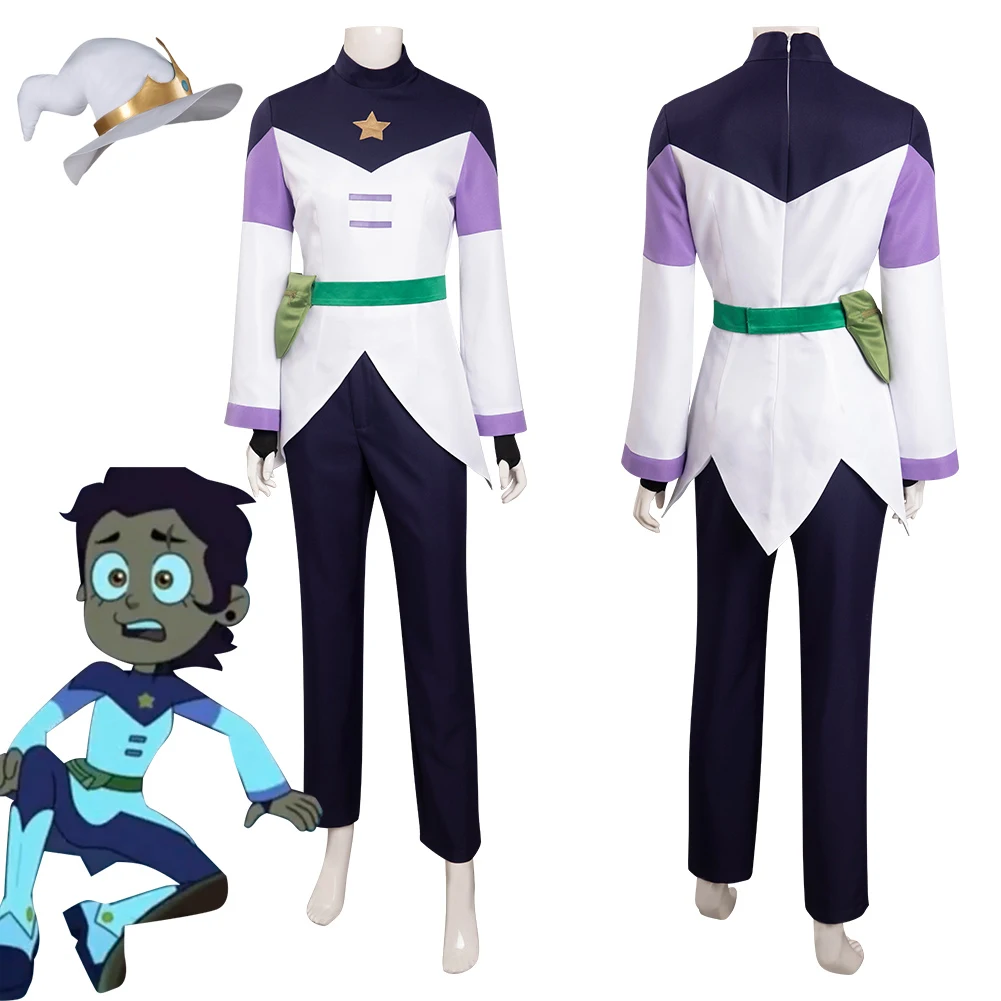 Luz Noceda Cosplay Costume Cartoon The Owl Cosplay House Wizard Battle