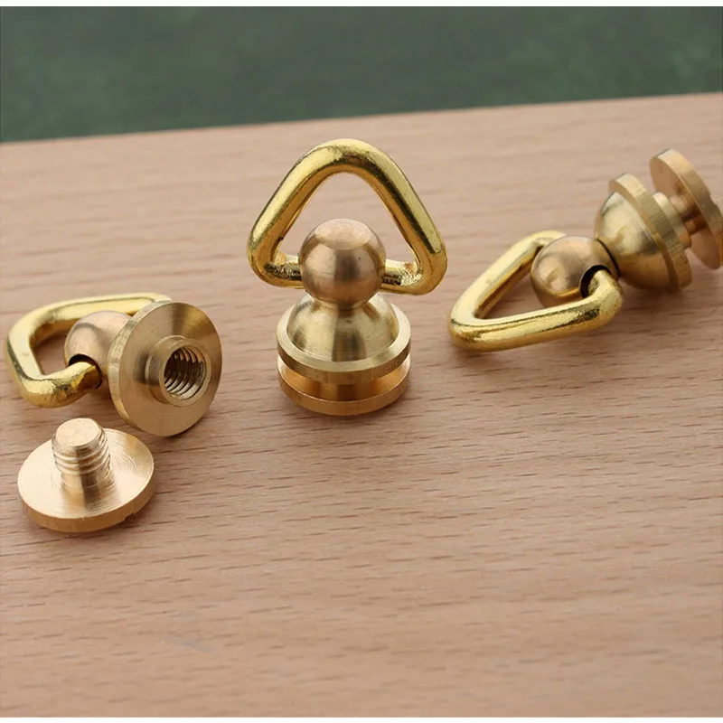 1pc-Solid-Brass-Rotated-26mm-Swivel-Ring-Chain-Wallet-Key-Chain ...