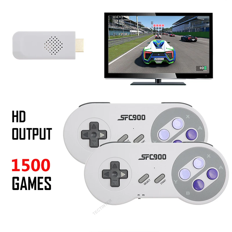 Retro Game Console Mini Tv Hd Output Video Console With Wireless Game ...