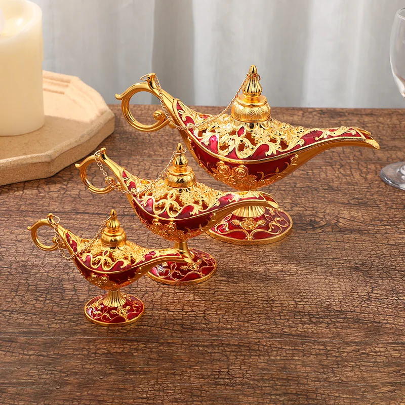 3PCS-set-Light-Luxury-Gold-Pattern-Aladdin-Divine-Lantern-Palace-Dinner ...