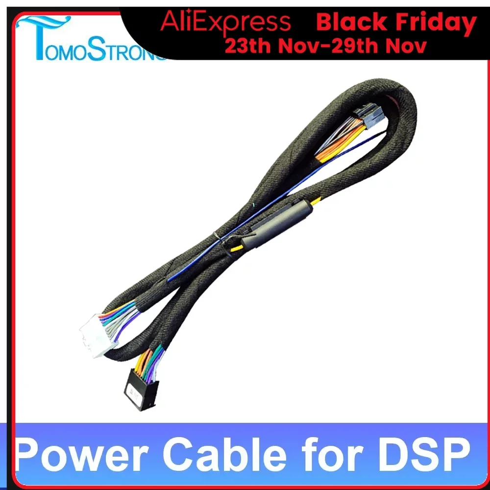 Car-DSP-Power-Wiring-Harness-For-KIA-Hyundai-2012-2016-VW-Polo-Passat ...