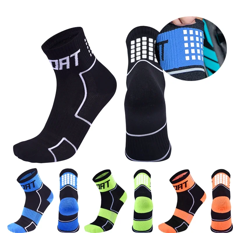 Reflective-Women-Running-Socks-Night-Cycling-Socks-Men-Breathable-Non ...