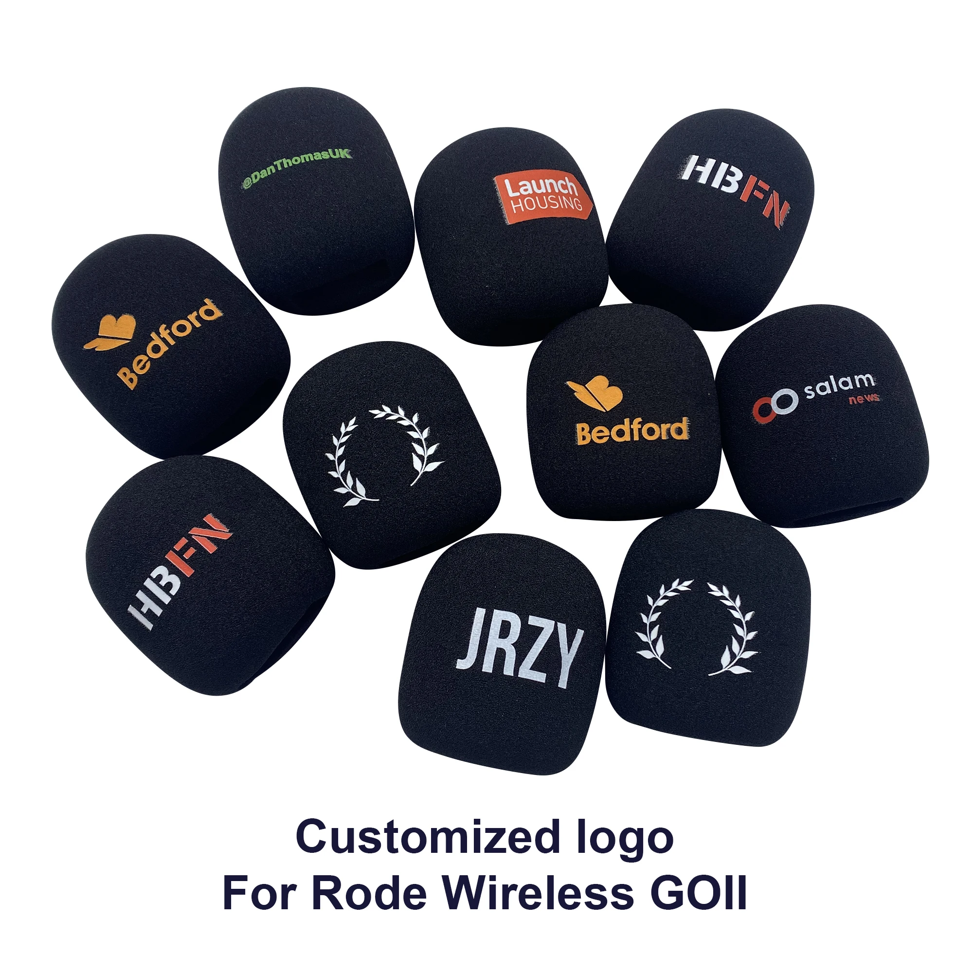 Dead-Cat-Pop-Filter-Customized-Microphone-Logo-Interview-Covers ...