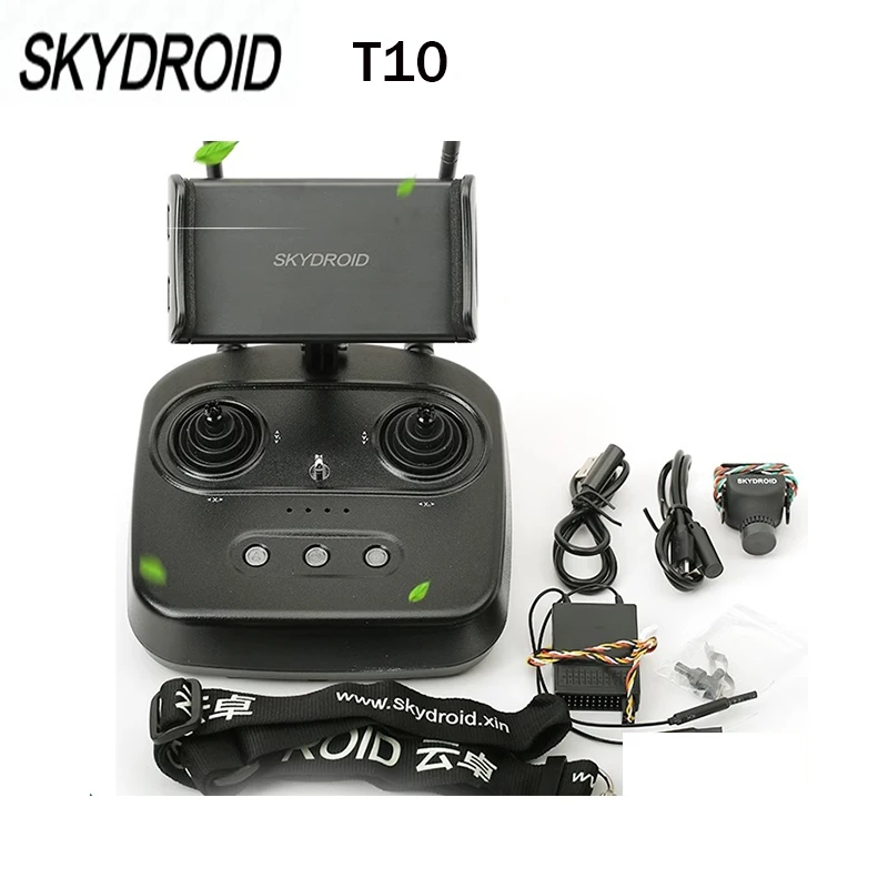 Over-10KM-Distance-Skydroid-T10-2-4GHz-10CH-FHSS-Transmitter-with-R10 ...