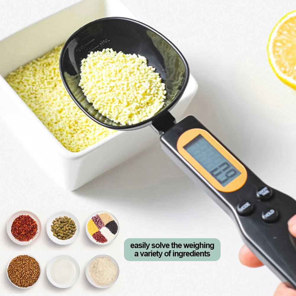 500g/0.1g Portable LCD Digital Kitchen Scale Mini Pets Food Measuring ...