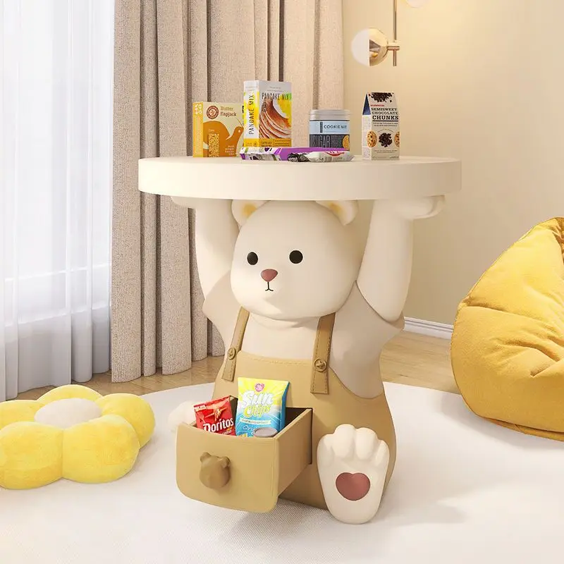 Vigorous-Bear-Coffee-Table-Creative-Floor-Storage-Ornaments-Living-Room ...