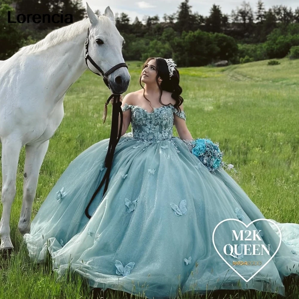 Lorencia-Mexican-Sage-Green-Quinceanera-Dress-Ball-Gown-3D-Butterfly ...