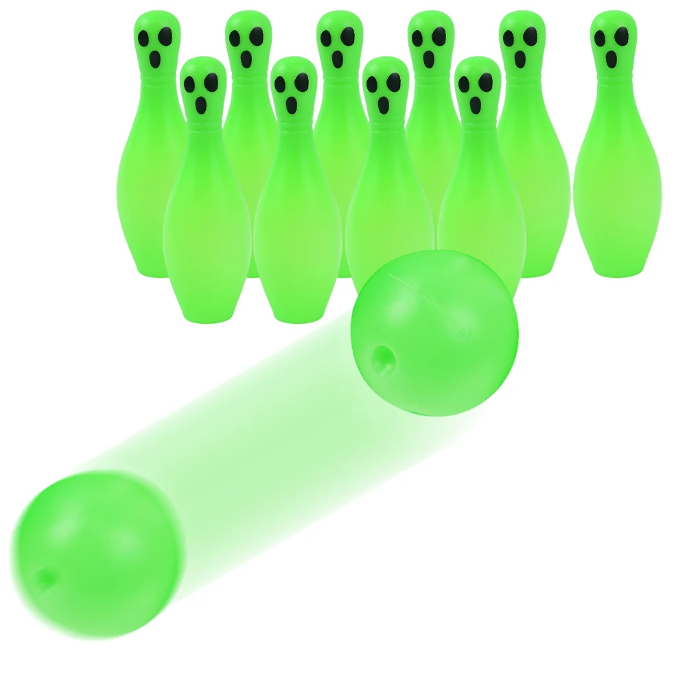12-Pcs-Halloween-Bowling-Set-Glow-in-The-Dark-Bowling-Set-Bowling-Game ...