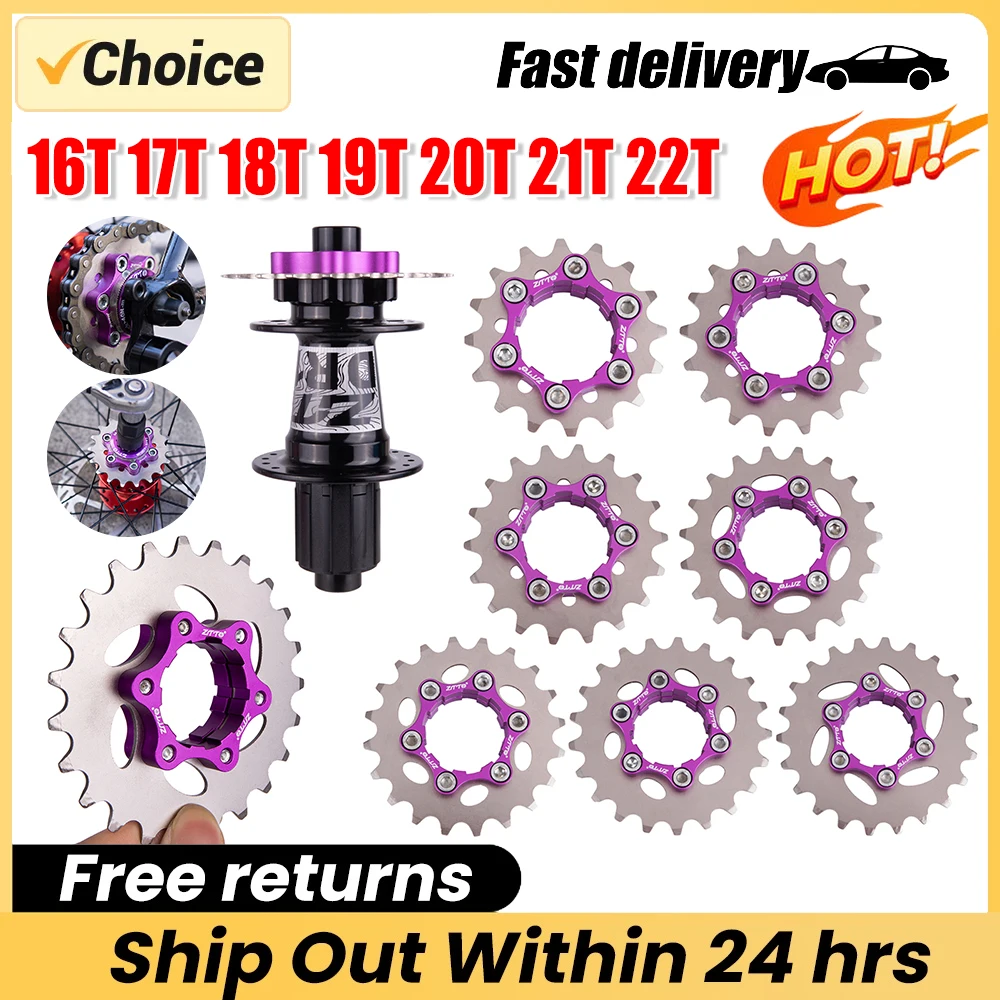 MTB-Single-Speed-Cassette-Cog-Bicycle-1-Speed-Sprocket-Gear-16T-17T-18T ...