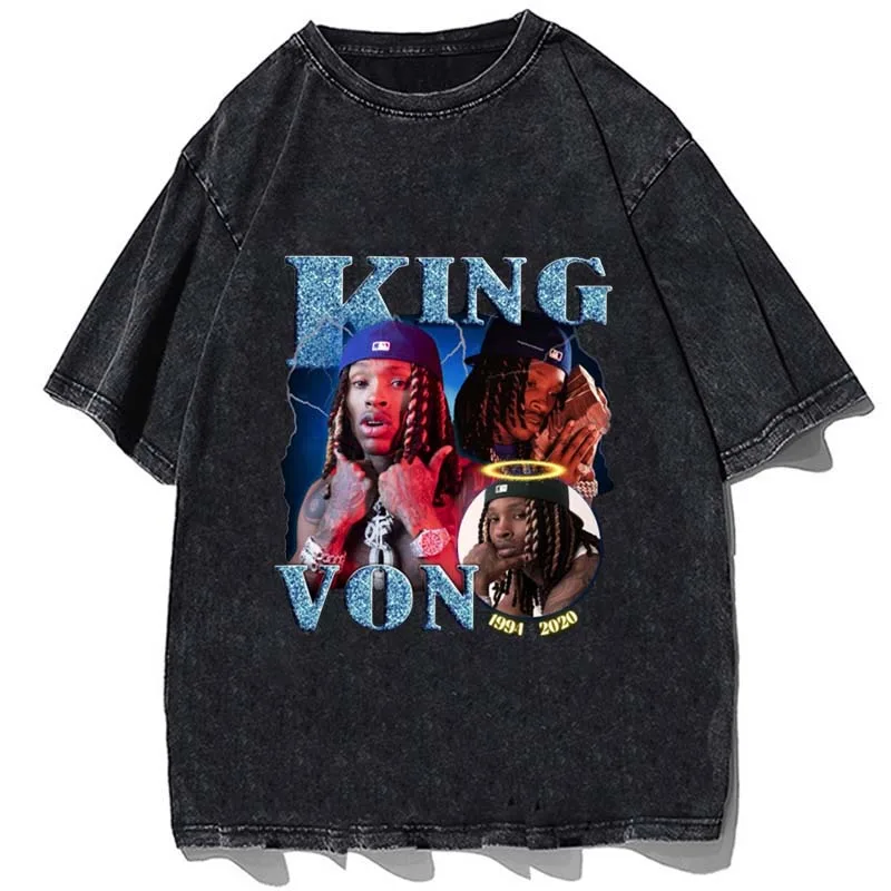 Men-s-T-shirt-Rapper-K-King-Von-Rip-Gothic-Tshirt-Unisex-Fashion-Retro ...
