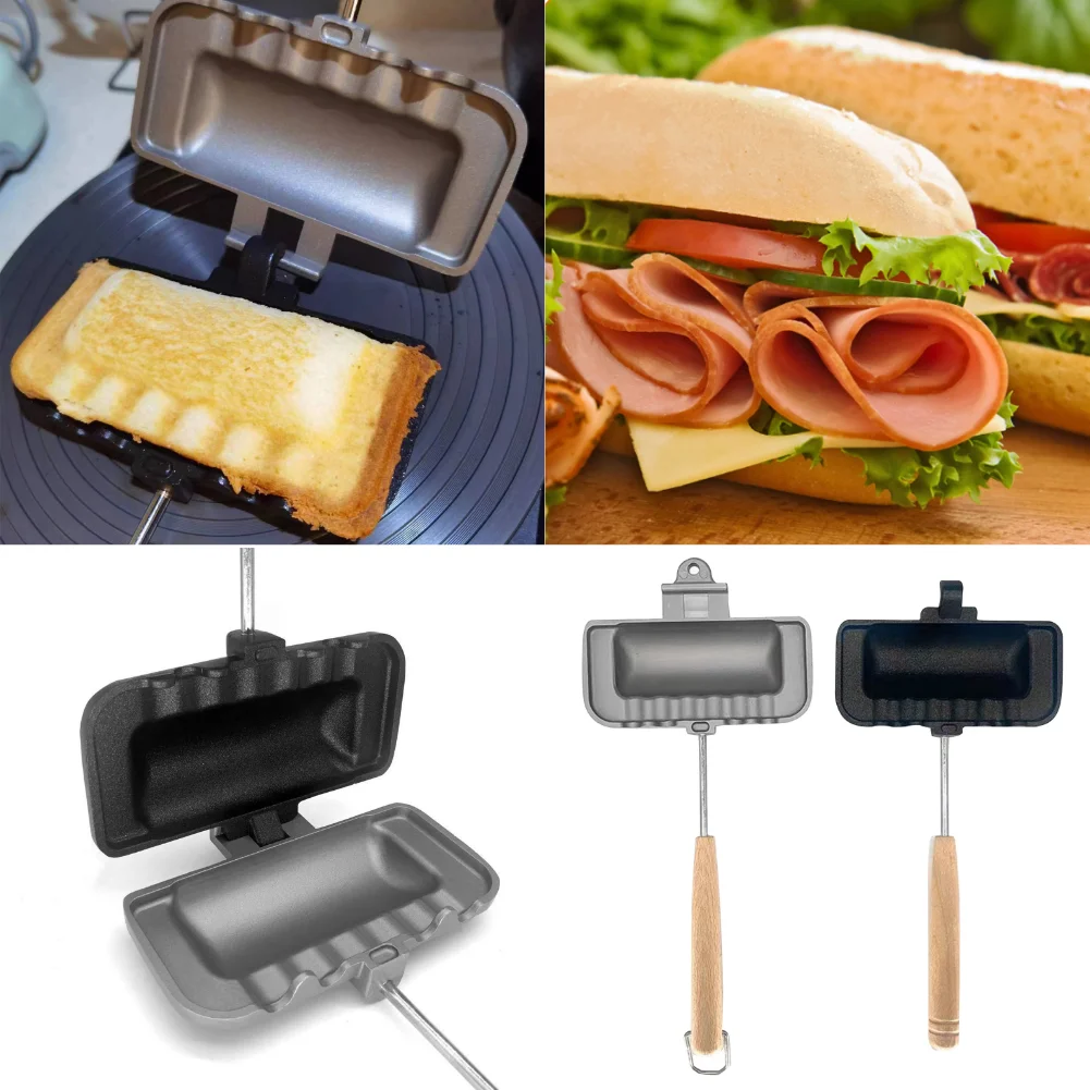 Double-Sided Sandwiches Pans Easy To Clean Sandwich Baking Pans High ...