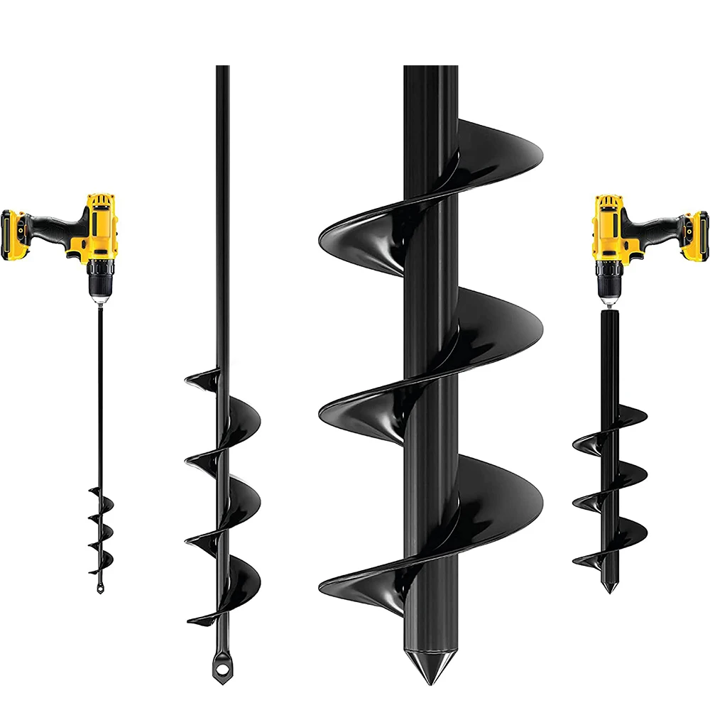 Tuinvijzel Spiraalvormige Boor Bloem Planter Bollen Schacht Twist Boor ...