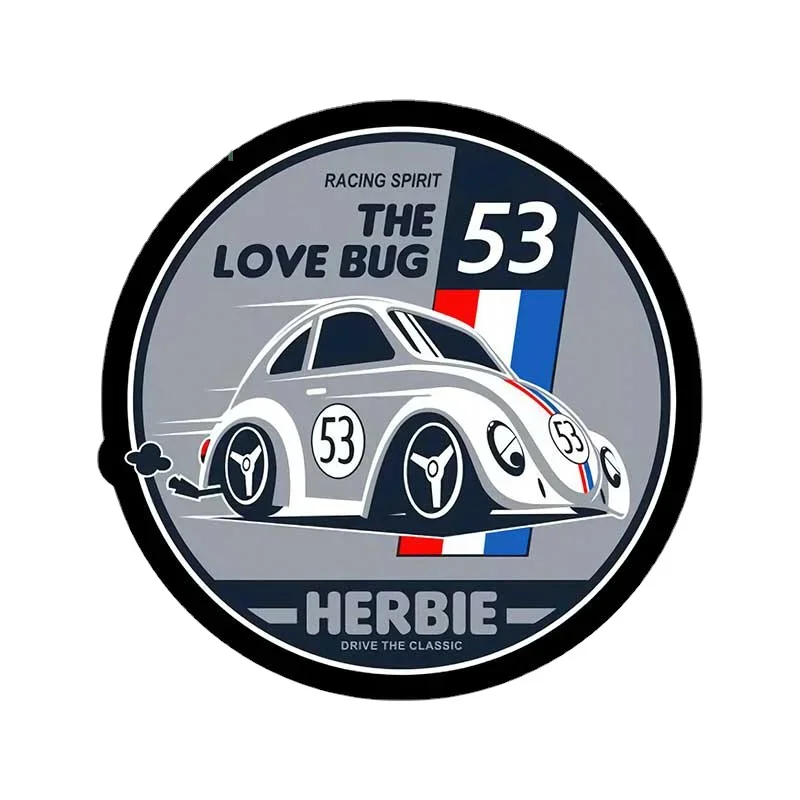 For HERBIE THE LOVE BUG Waterproof Car Stickers Motorcycle Decal ...