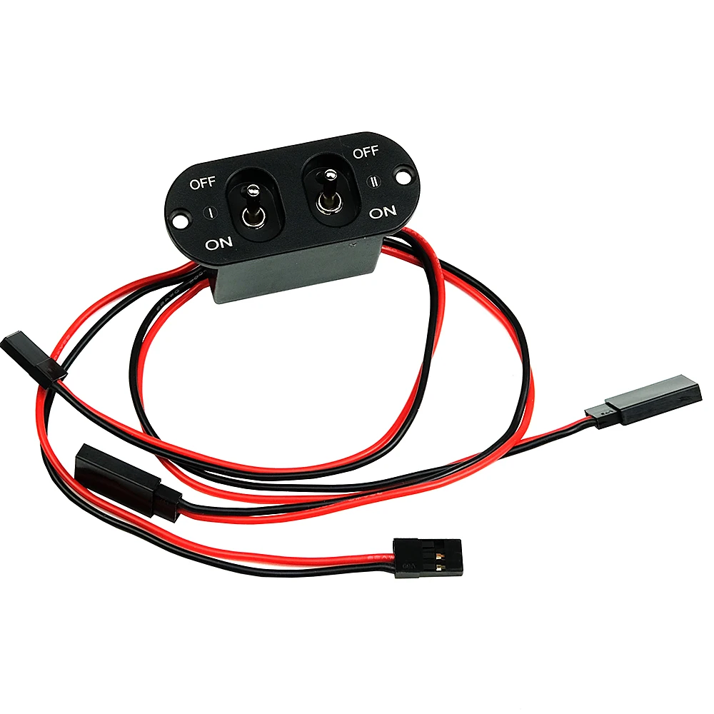 Heavy Current Dual Charging Switch Fit FUTABA/ JR Connector For RC ...