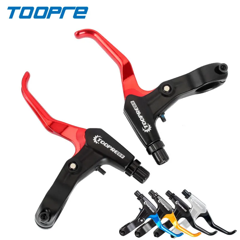 1-Pair-MTB-Bicycle-Brake-Lever-Handle-Colorful-Aluminum-Alloy-V-Disc ...