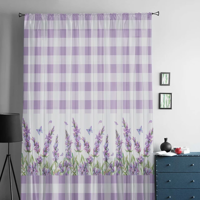 Lavender Curtains