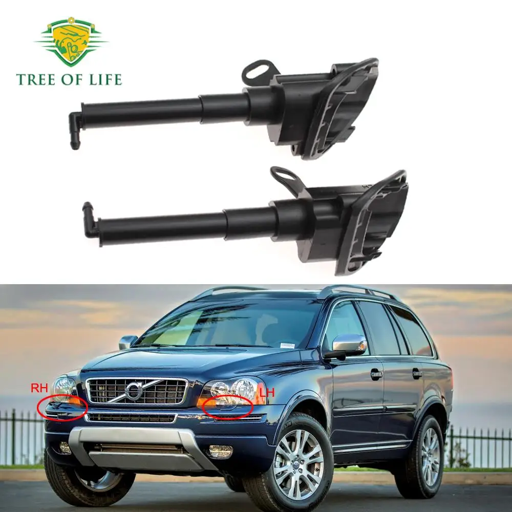 For-VOLVO-XC90-2007-2014-Front-Headlight-Washer-Pump-Headlamp-Nozzle ...