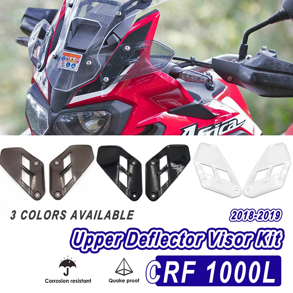Motorcycle-New-Upper-Wind-Deflectors-Visor-Kit-For-Honda-CRF1000L ...