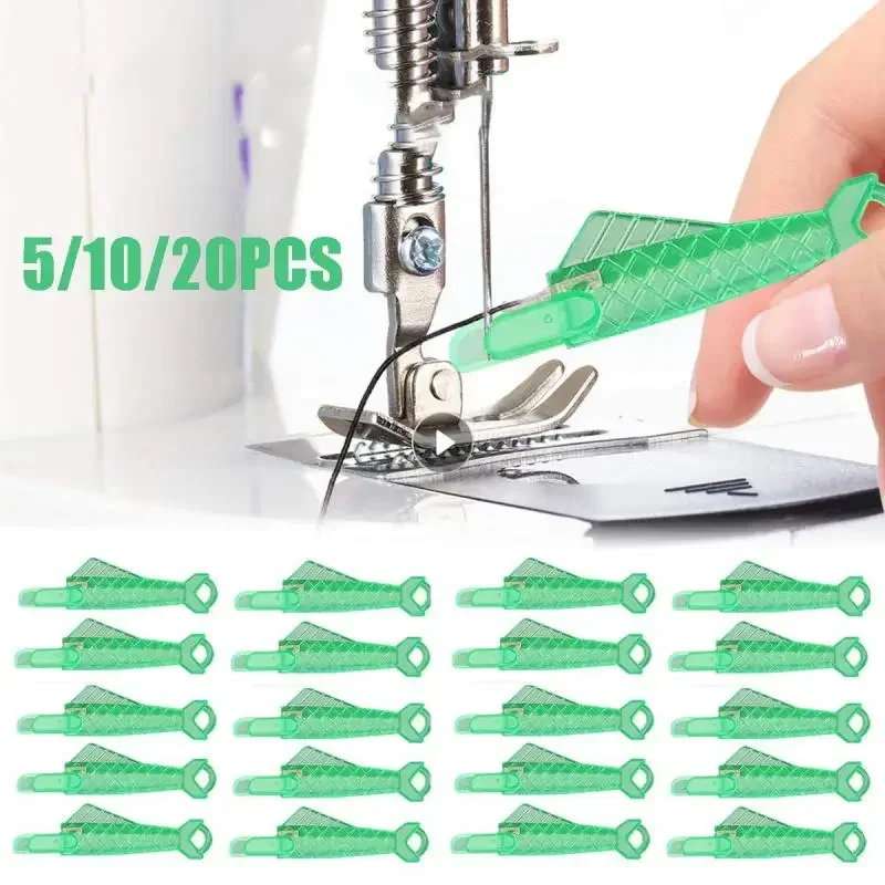5/10/20pcs Sewing Machine Needle Threader Hook Mini DIY Sewing Needle ...