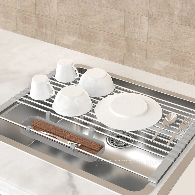 Roll-Up-Dish-Drying-Rack-Multipurpose-Over-The-Sink-Roll-Up-Drying-Rack ...