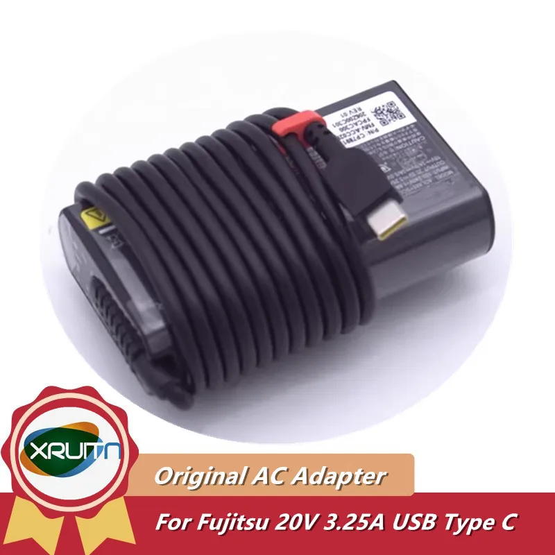 Genuine-65W-20V-3-25A-USB-C-Type-C-AC-Adapter-Charger-for-Fujitsu-Power ...
