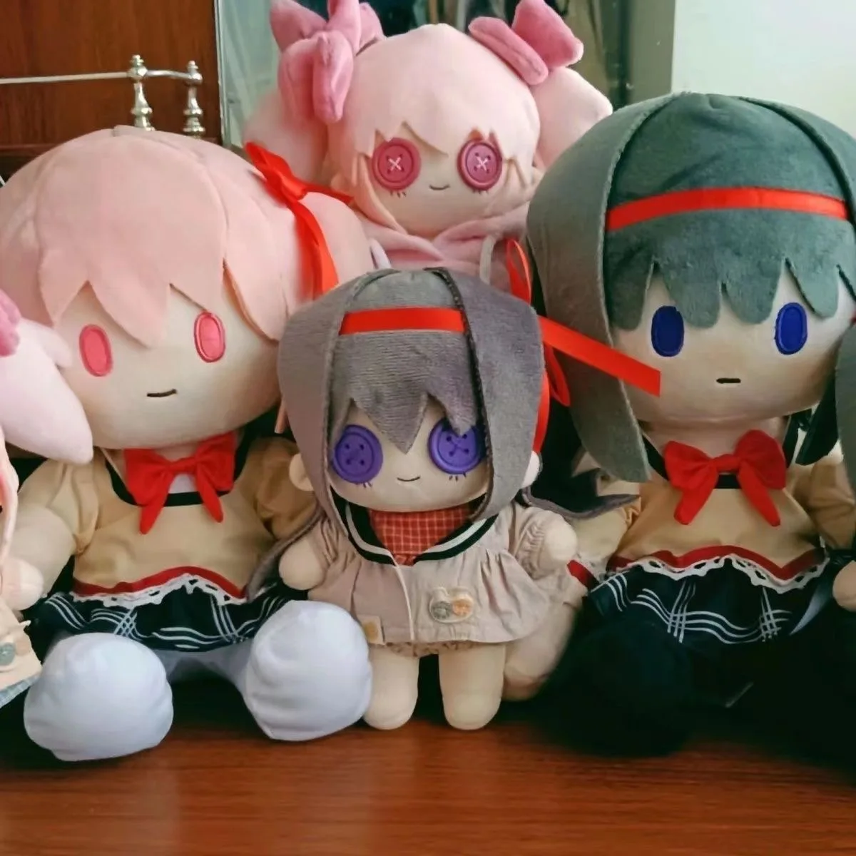 40CM-Cute-Girl-Akemi-Homura-Kaname-Madoka-Soft-Plush-Doll-Body-Cartoon ...