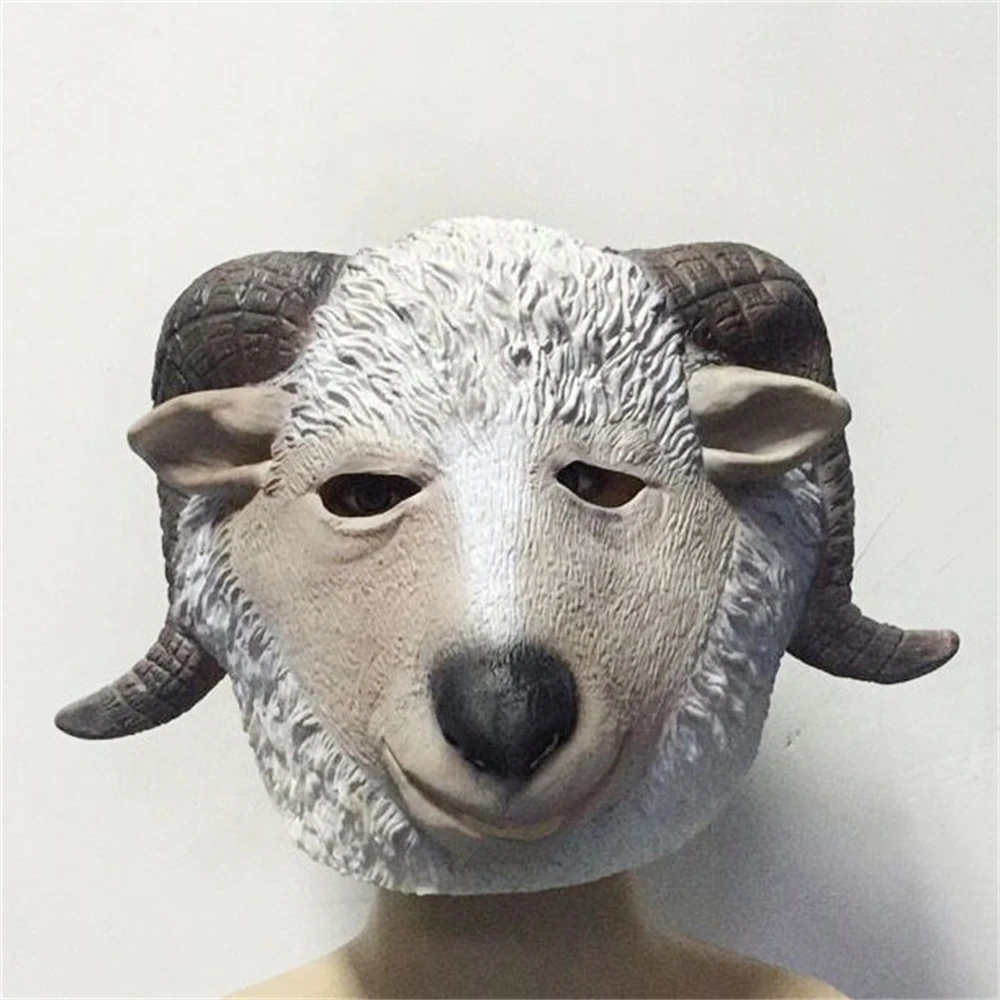 Plastic Sheep Mask