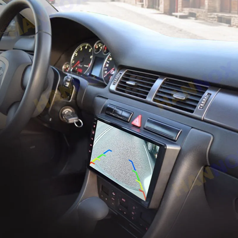 Autoradio carplay rádio do carro para audi a6 c5 rs6 s6 1997 2004 android 2din multimídia vídeo ...