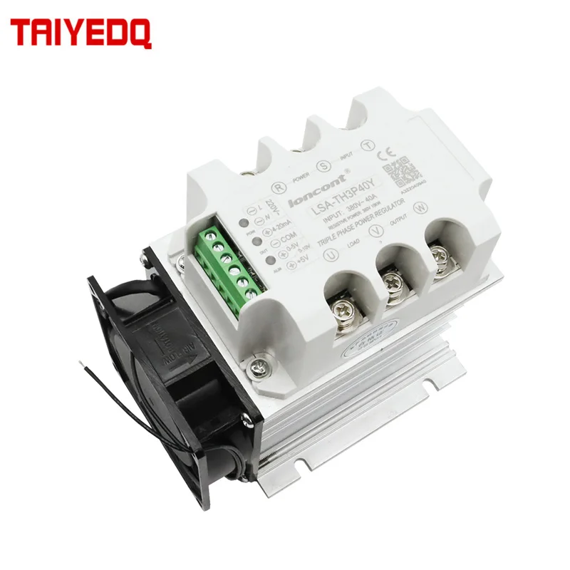 Three-phase-AC-Voltage-Regulating-Module-With-Heat-Sink-And-Fan-Power ...