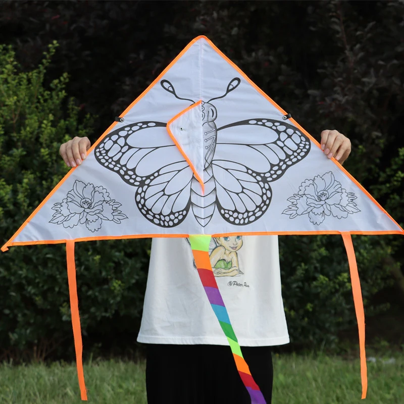 Blank-Kite-DIY-Children-Education-Painting-Kite-Children-Kite-flying ...