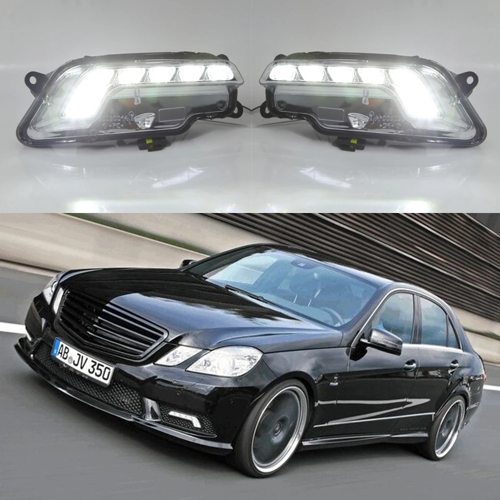 LED-DRL-Car-Daytime-Running-Light-Front-Fog-Lamps-Accessorie-For ...