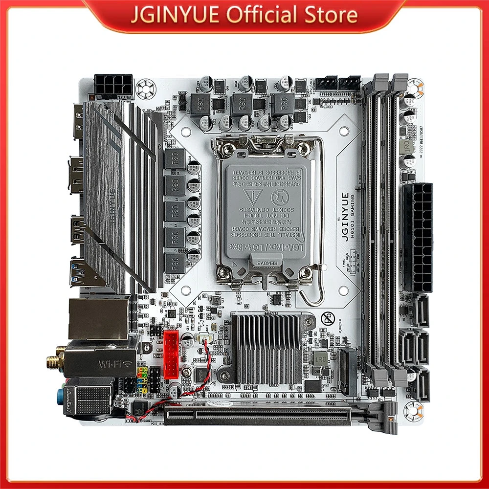 Jginyue New Desktop Motherboard Lga 1700 Support Intel Core I3/i5/i7/i9 ...