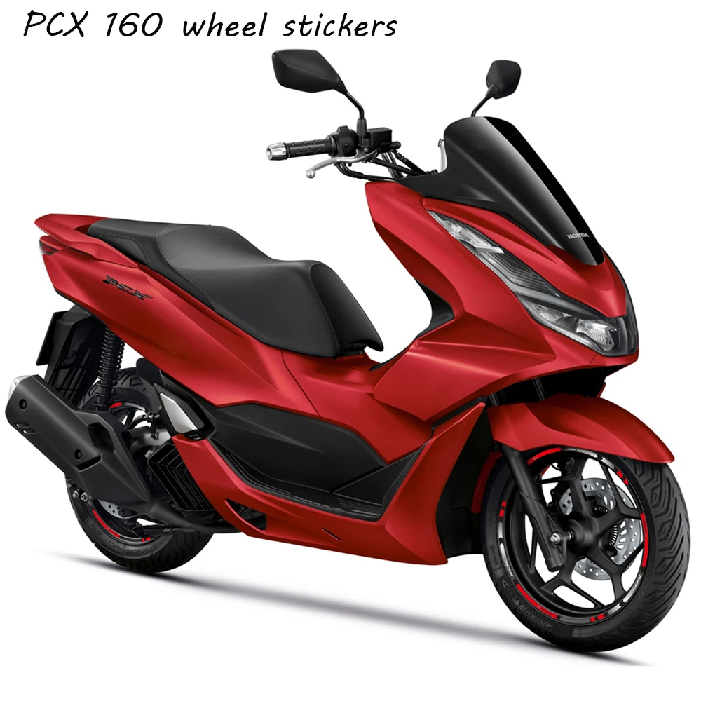 Suitable-for-Honda-PCX-160-pcx160-motorcycle-wheel-LOGO-sticker-stripe ...