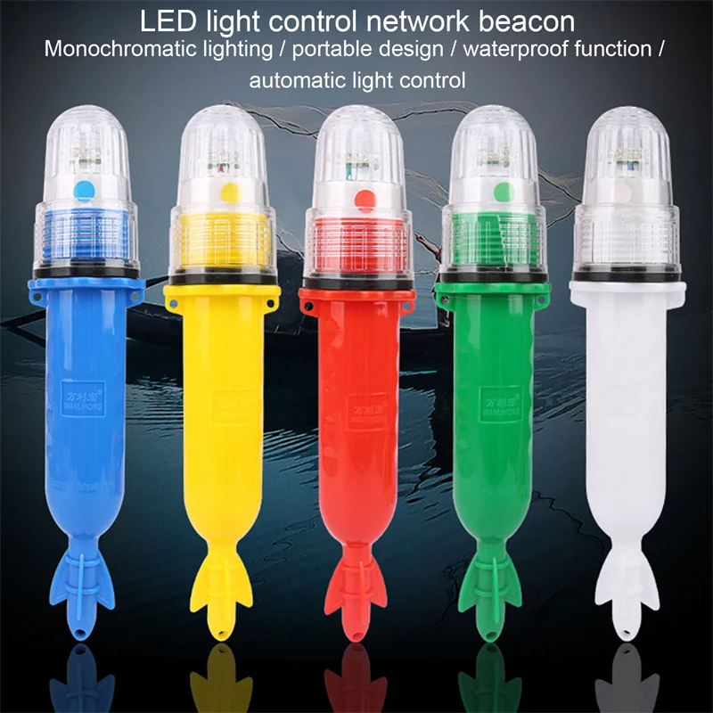 Various-Colors-Fishing-Net-Signal-Light-Attract-Fishing-Net-Lamp-Float ...