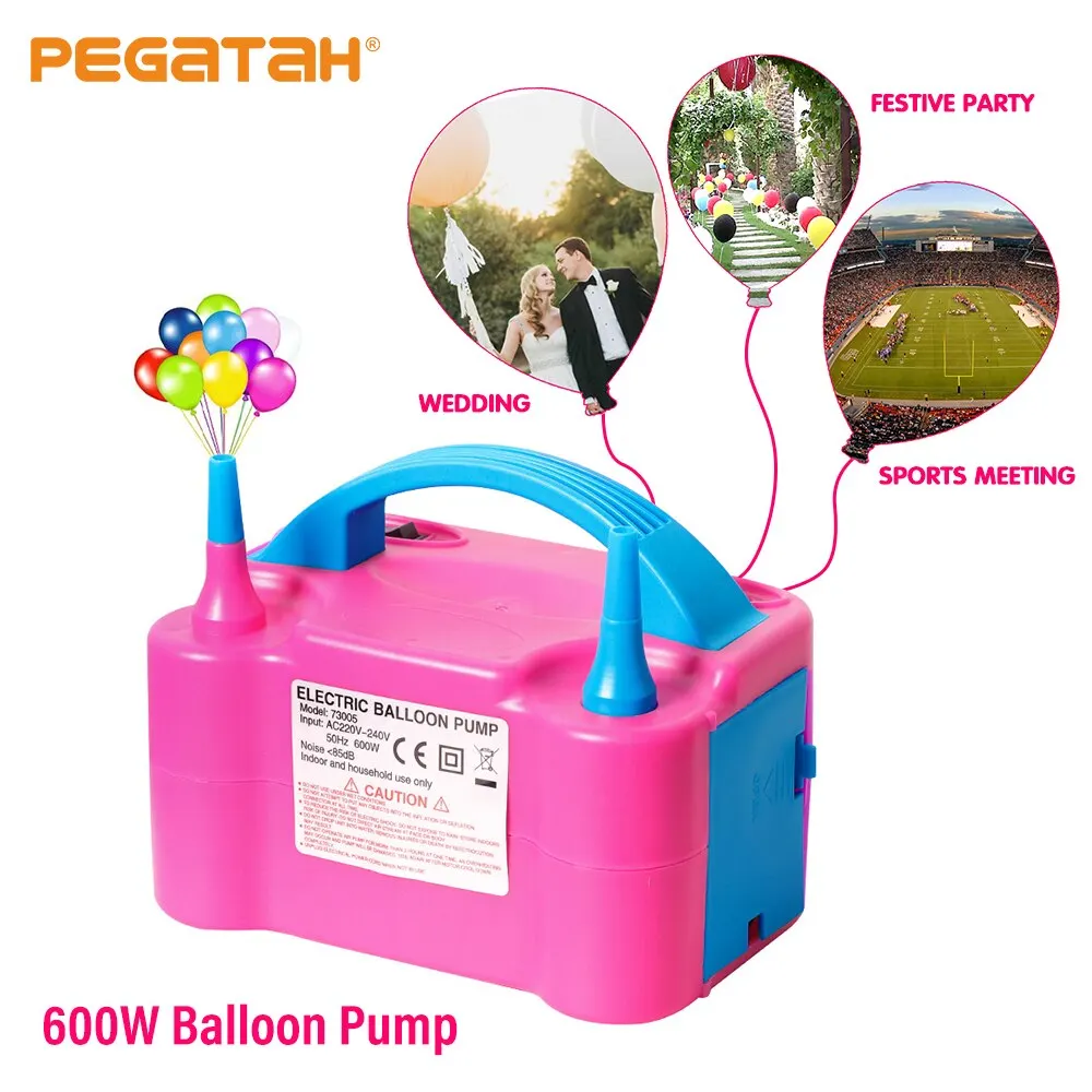 Electric-Inflator-Dual-Nozzle-Globos-Machine-Air-Blower-for-Party ...
