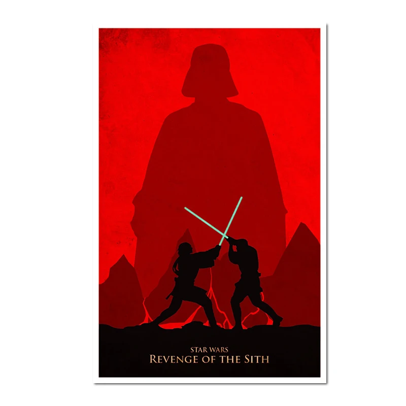 Star Wars Movie Poster Set