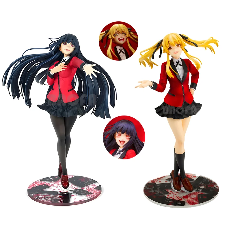 22cm-ARTFX-J-Kakegurui-Anime-Figure-Yumeko-Jabami-Mary-Saotome-Action ...