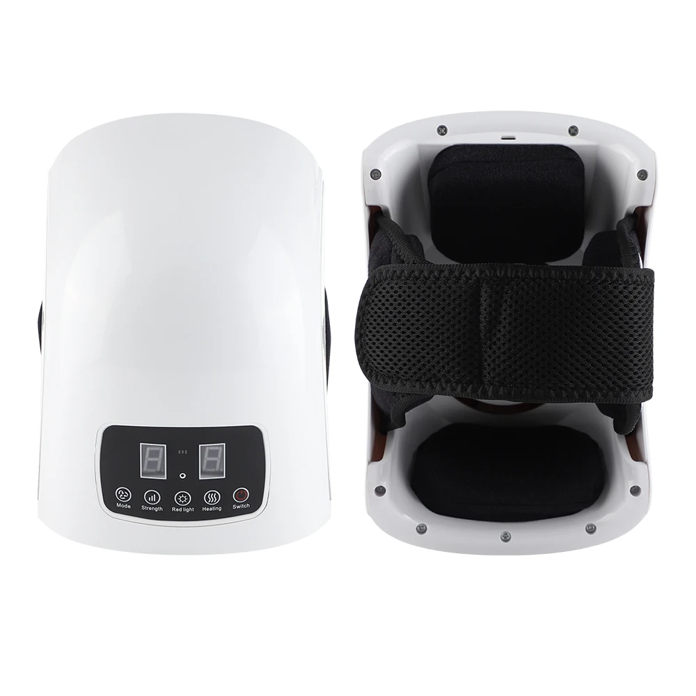 Electric-Knee-Massager-Heated-Vibration-Knee-Pads-Red-Light-Laser ...