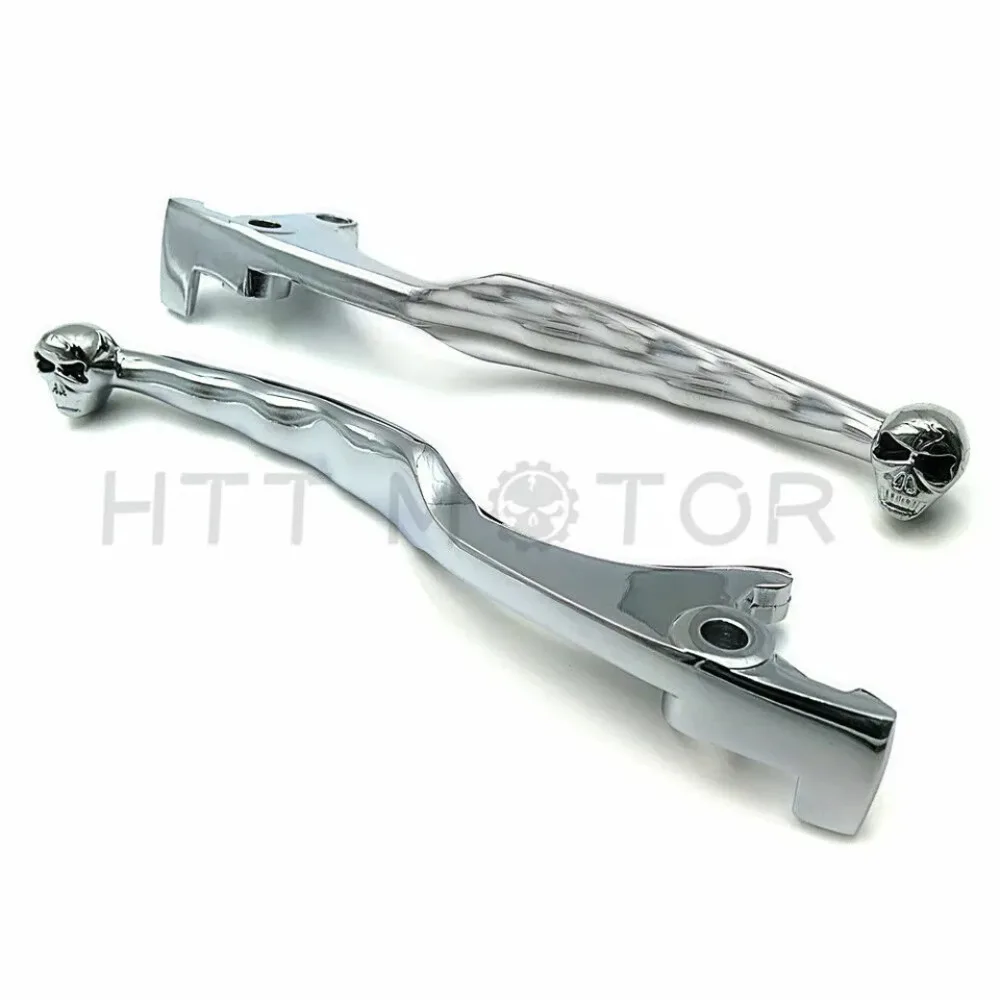 Skull-Brake-Clutch-Levers-for-Kawasaki-Vulcan-1500-1987-2008-VN1600 ...